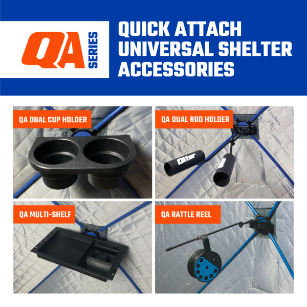 QA Dual Rod Holder - Otter Outdoors